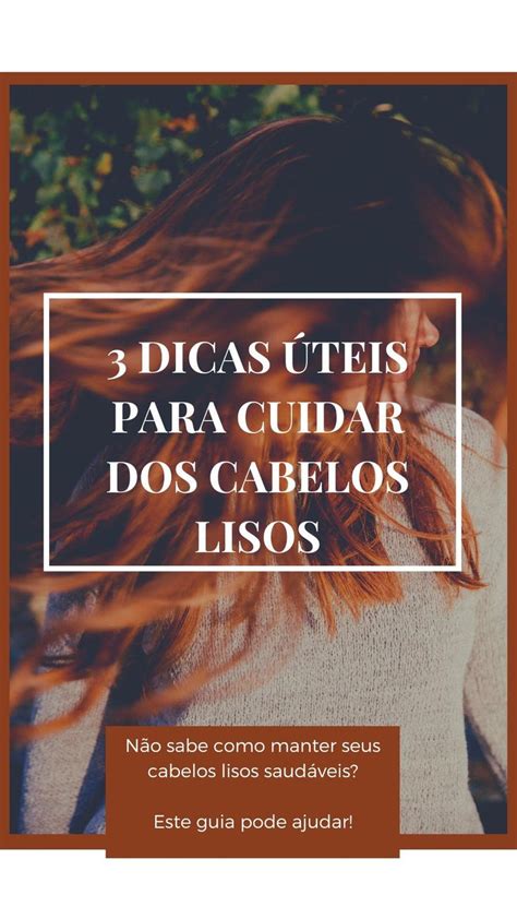 Cuide Melhor Do Seu Cabelo Com Essas Dicas Thin Hair Care Caring For