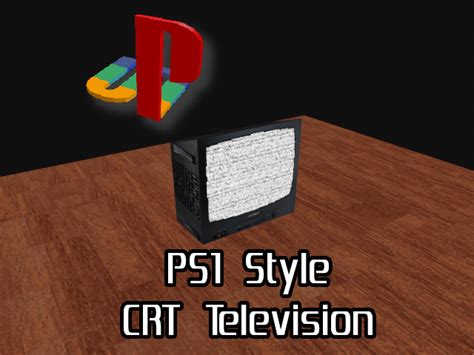 PS Style CRT TV By PepperoniJabroni