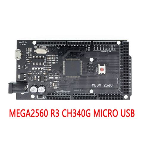 Mega 2560 Pro ฝัง Ch340g ชิป Atmega2560 16au พร้อมตัวหมุดตัวผู้เข้ากันได้สำหรับ Mega2560 Arduino