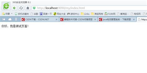 Status2访问localhost：8080时正常，但追加项目名后就显示空白页！看截图java Csdn问答