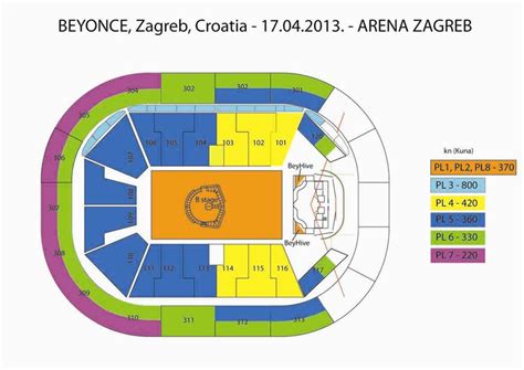 Arena Zagreb Zagreb Arena Beyonce