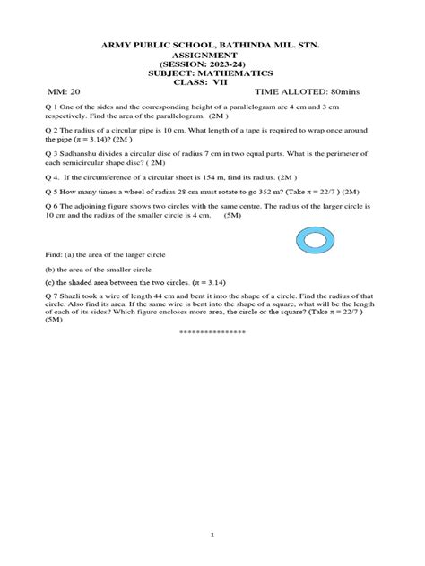 Assignment 2 Class Vii Pdf