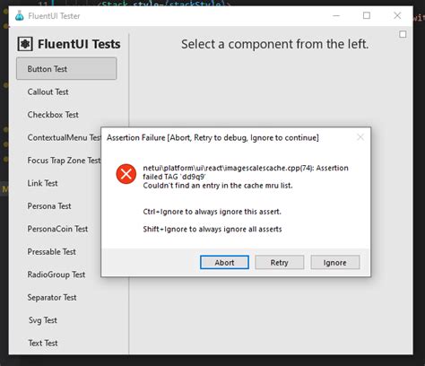 button icon prop fails on win32 · issue 352 · microsoft fluentui react
