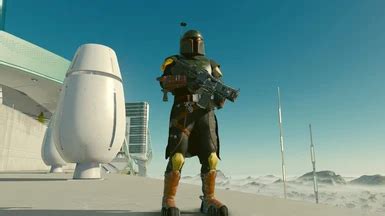 Tgs Boba Fett Armor Bob Starborn Replacer At Starfield Nexus Mods