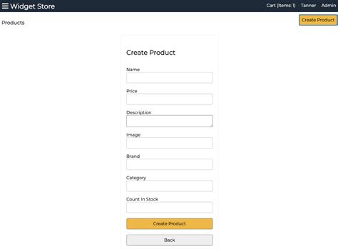Github Xeartareact Ecommerce Frontend The React Widget Store Is An