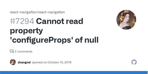 Cannot Read Property ConfigureProps Of Null Issue React Navigation React Navigation