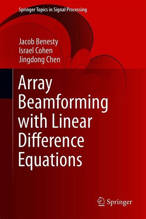Springer Topics In Signal Processing 20 Array Beamforming With Linear