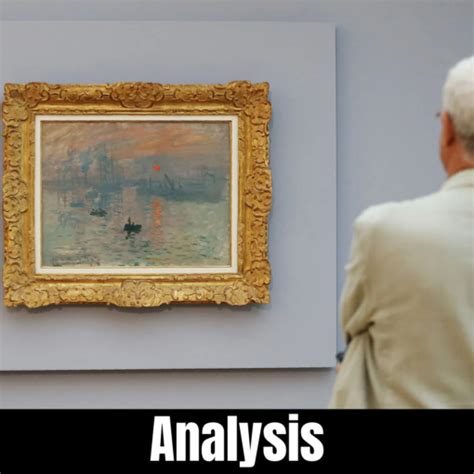 Impression Sunrise Claude Monet Analysis