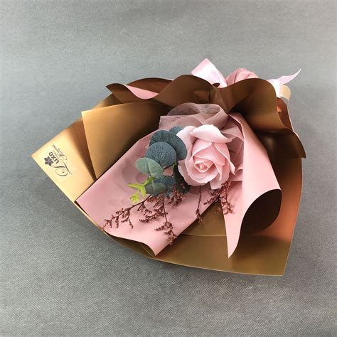 Rose Soap Flower Bouquet Luxe Florist Flower Delivery Kl