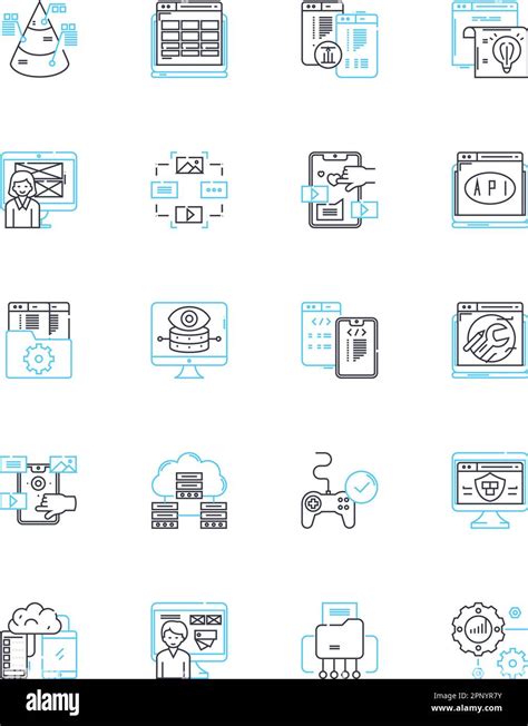 Artificial Analytics Linear Icons Set Prediction Optimization Automation Intelligence