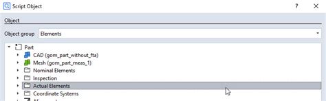 Explorer Selected Elements In Dialog — Add On Documentation