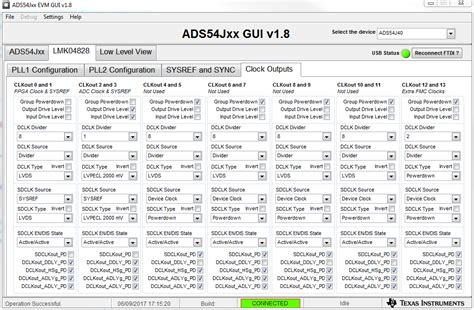 Ads54j60evm Inconsistent Setup Behaviour Data Converters Forum Data Converters Ti E2e