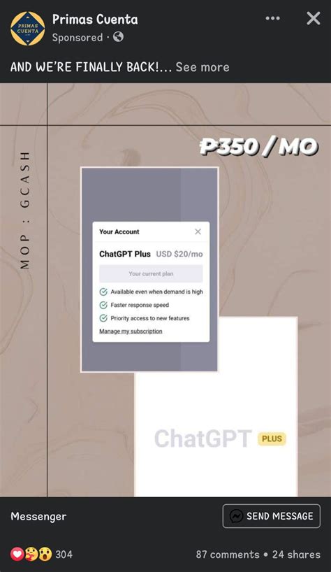Ive Been Seeing Fb Pages Selling Gpt Plus Accounts At 13 The Price