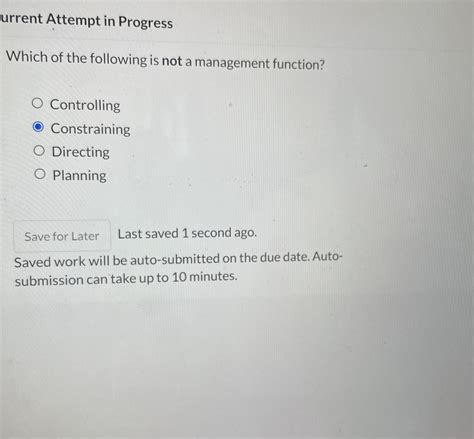 Solved Urrent Attempt In Progresswhich Of The Following Is