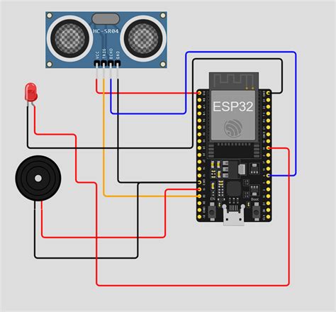 HC SR Sensor With Buzzer And LED Integrated Telegram Hackster Io