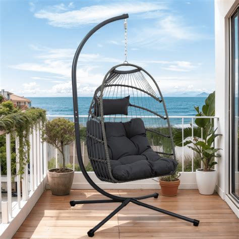 Hanging Egg Chair With Stand Egg Swing Hammock Chair With Stand