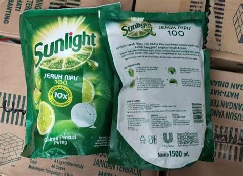 Sunlight 1500ml Ukuran Paling Besar Sunlight 1 5l Sunlight 1 5liter Lazada Indonesia