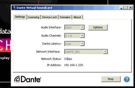 Dante Virtual Soundcard Watchout Forum Dataton Forum