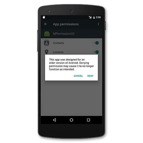 android 6 0 marshmallow the new runtime permission