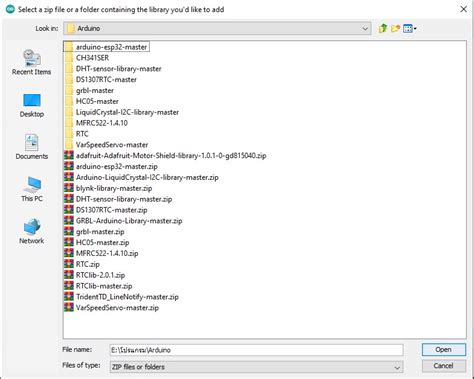 การตดตง Library สำหรบโปรแกรม Arduino IDE The Invention จดไฟความคดสรางสรรคในตวคณ