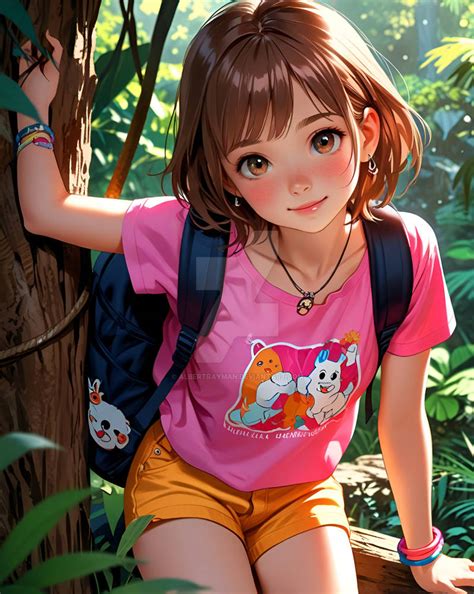 Dora The Explorer Anime Style 12 By Albertrayman On Deviantart
