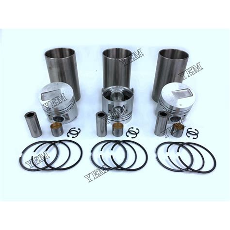 S3q Cylinder Liner Kit For Mitsubishi 3 Cylinder Diesel Engine Parts