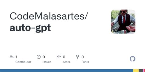 GitHub CodeMalasartes Auto Gpt