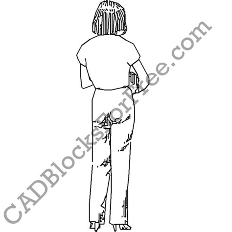 People Free AutoCAD Block In DWG