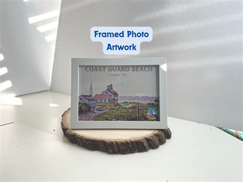 Cape Cod National Seashore Artwork Coast Guard Beach Framed Coastal Artwork Cape Cod Present