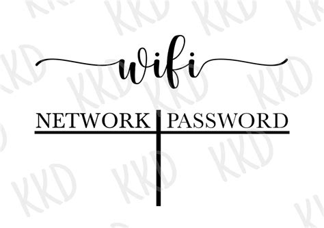 Wifi Password Svg Wifi Svg Welcome Svg Dxf Png Wifi Password Sign