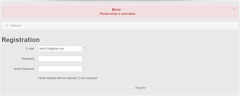 Hikashop Error Please Enter A Username On Simplified Registration With Password Hikashop
