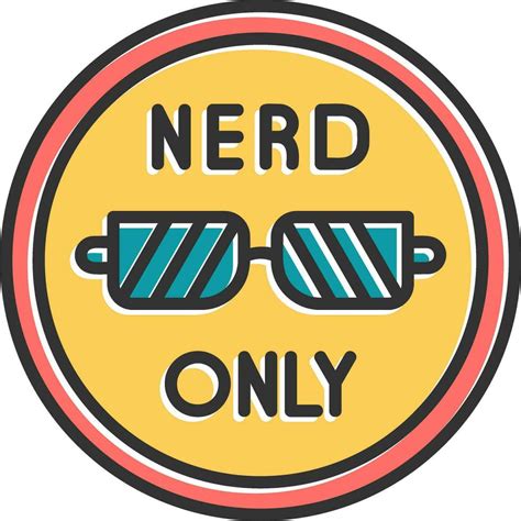 Nerd Only Vector Icon 31442625 Vector Art At Vecteezy