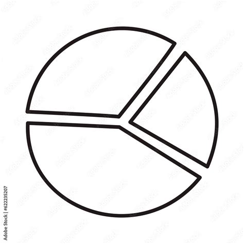 Doodle Pie Chart Graph Icon Or Logo Hand Drawn With Thin Black Line Png Clipart Isolated On