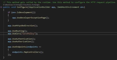 windows authentication with react and core bare bones