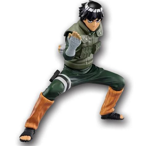 Figura De Anime Naruto De 16cm Rock Lee Hyuuga Hinata Roubu Doble Pu O