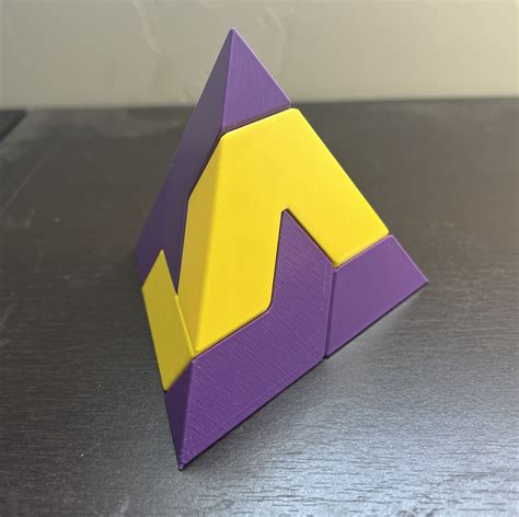 Four Piece Tetrahedron By G Bell Download Free Stl Model