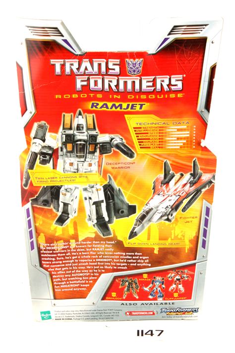 Sealed Transformers® Classics Deluxe Class Ramjet Sku 301688 Largest