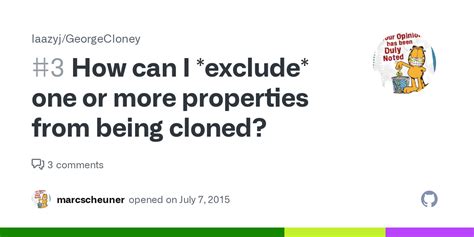 How Can I Exclude One Or More Properties From Being Cloned · Issue 3 · Laazyjgeorgecloney