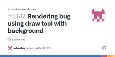 Rendering Bug Using Draw Tool With Background · Issue 5147