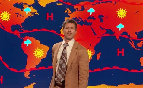There Is No Future Brad Pitt Gives Doomsday Forecast In Comedy Skit