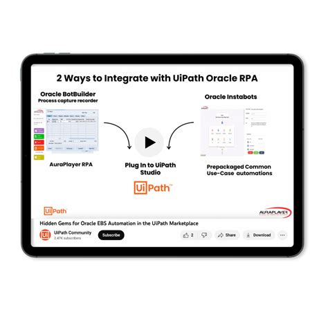 Uipath Joint Webinar Auraplayer Oracle Ebs And Forms Modernization