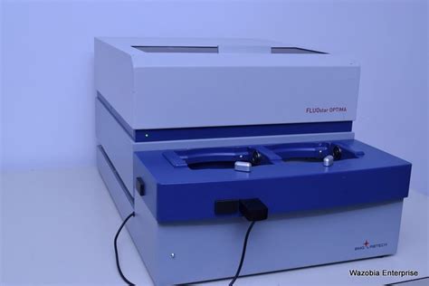 bmg labtech fluostar optima microplate reader with stacker ii ebay