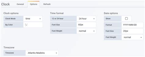 Dashboard Panel Clock Statseeker Documentation