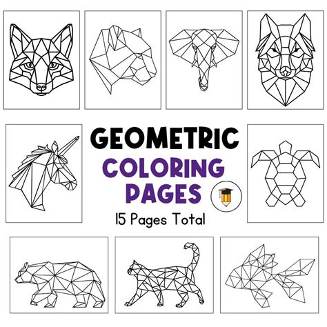 Geometry Coloring Pages 2025