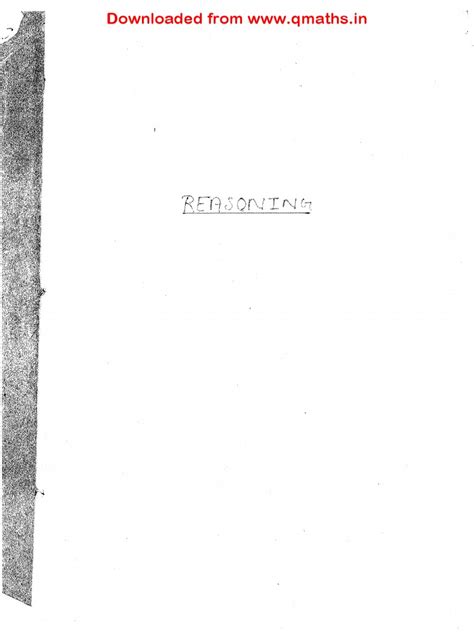 Reasoning By Ravi Singh Pdf Pdf