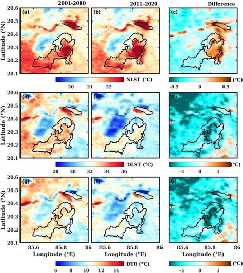 Decadal Climatology Of Nighttime Land Surface Temperature Over The