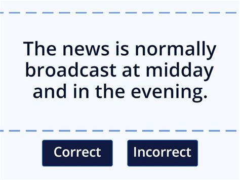 Passive Voice Correct Or Incorrect True Or False