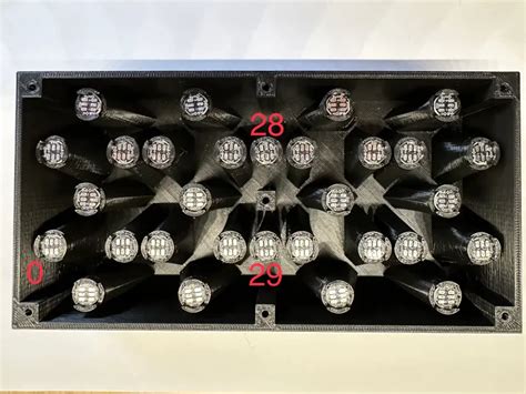 7 Segment Led Clock By Awsw Download Free Stl Model