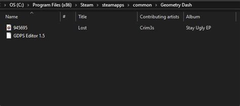 I Dont Have A Resources Folder In My Steamapps Geometry Dash Folder