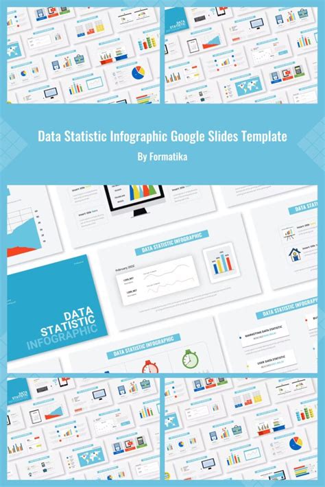 Data Statistic Infographic Google Slides Template MasterBundles